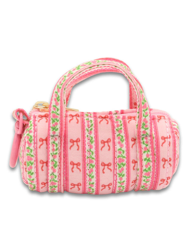 Simply Southern Keychain Mini Duffle Bag — Barlow Blue