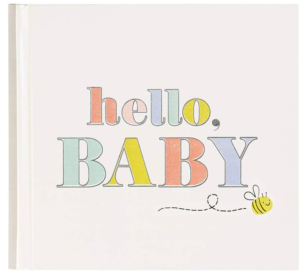 Hello Baby Photo Album — Barlow Blue