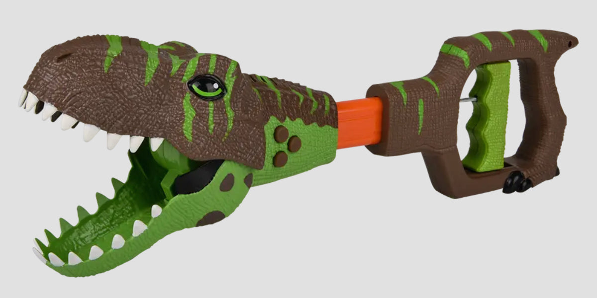 T Rex Grabber with Lights and Sounds 13" — Barlow Blue