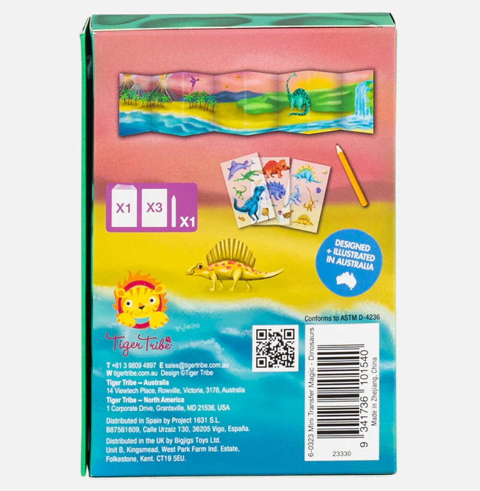 Mini Transfer Magic - Dinosaurs — Barlow Blue