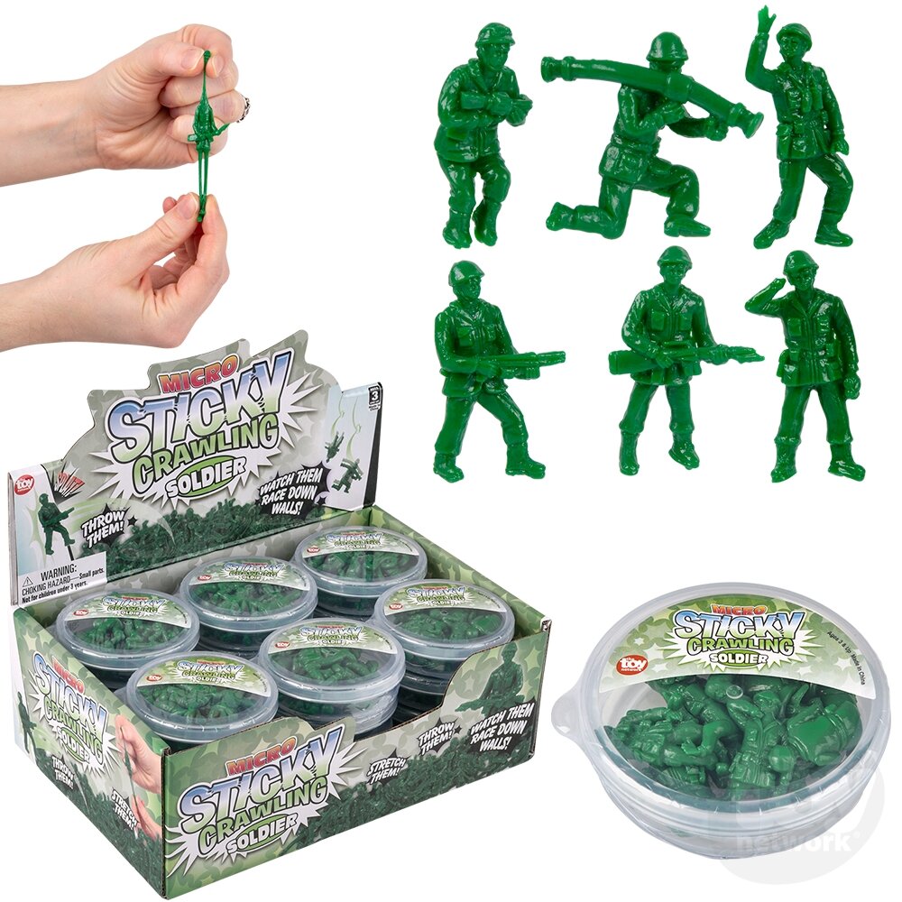 Micro Stretch-Icky Soldier Assorted — Barlow Blue