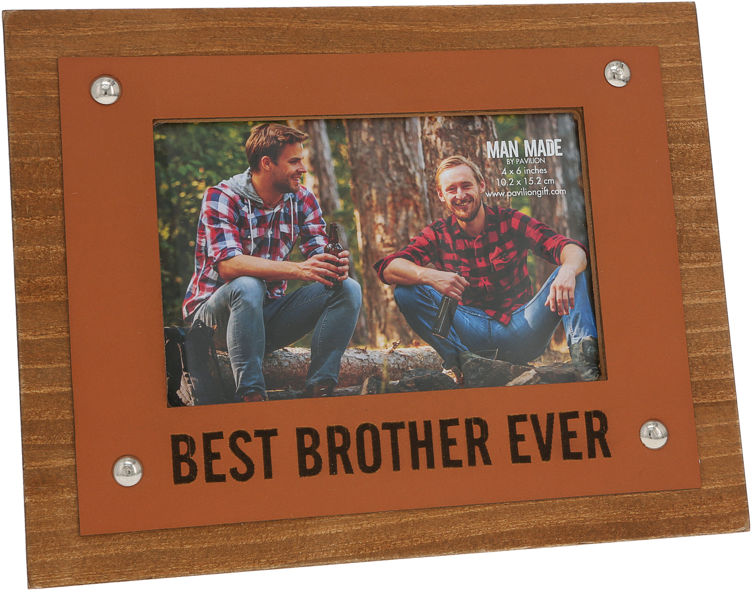 Worlds Best Brother (4x6) Picture Frame — Barlow Blue