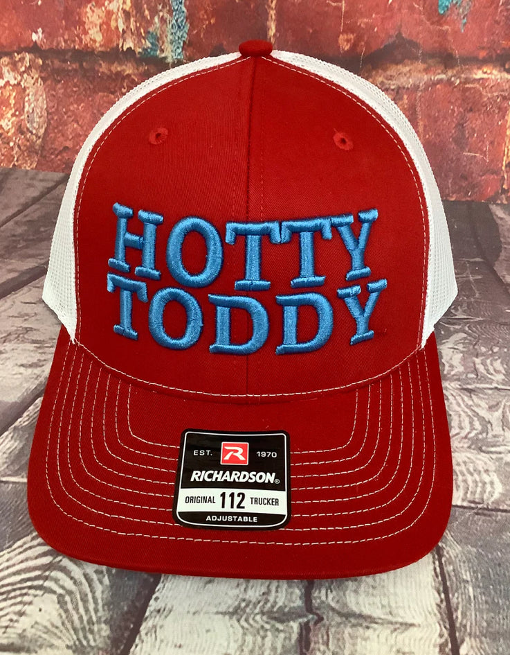 Hotty Toddy Puff Cap — Barlow Blue
