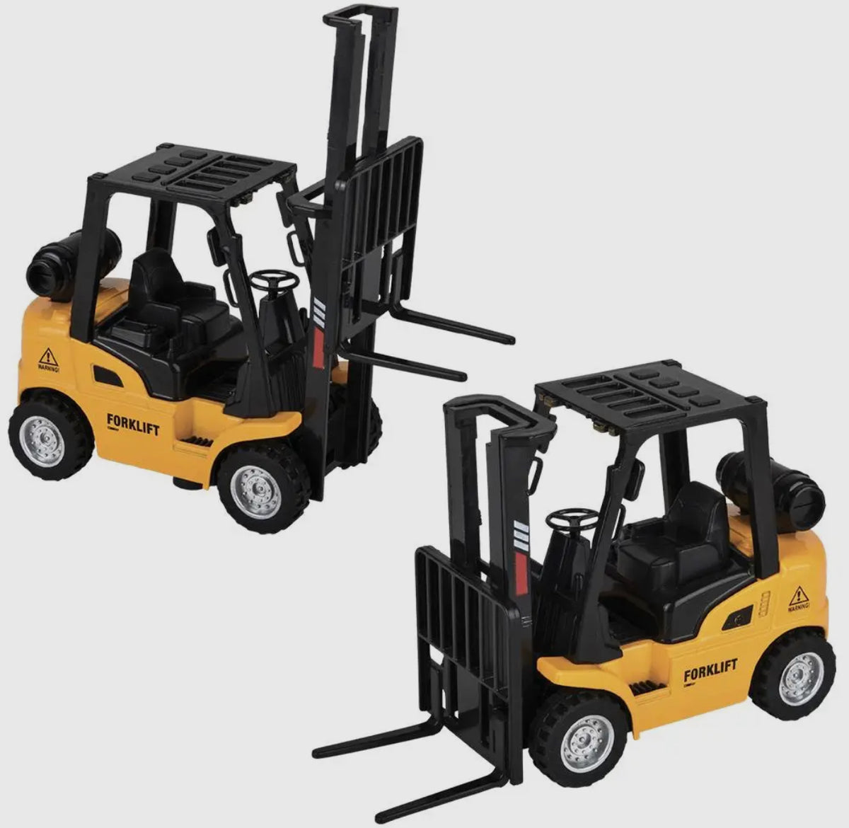 Die Cast Pull Back Forklift. 5" — Barlow Blue