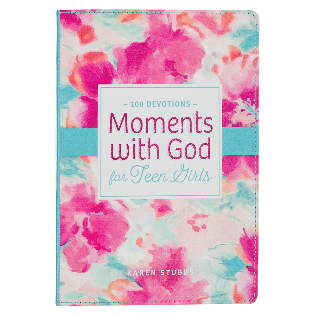 Moments with God for Teen Girls Pink Floral Gift Book — Barlow Blue