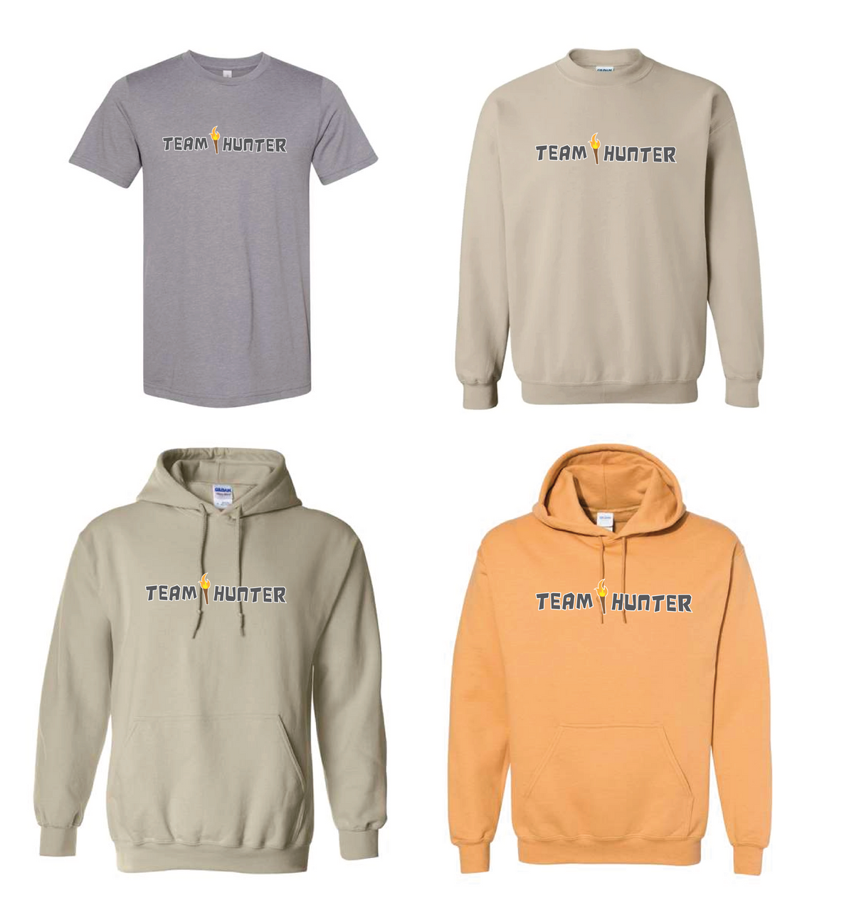 Team Hunter with Torch. Hunter McKnight's OFFICIAL Merch — Barlow Blue