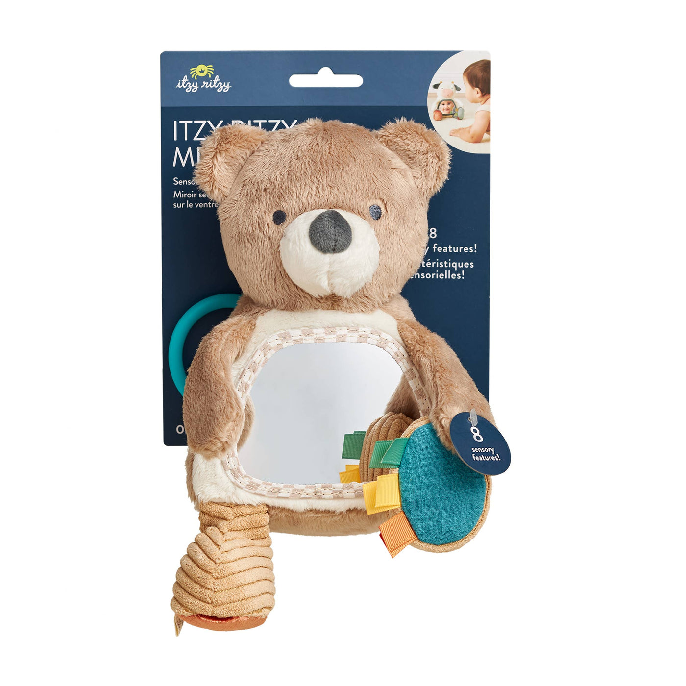 Theo The Bear - Itzy Bitzy Mirror™ — Barlow Blue