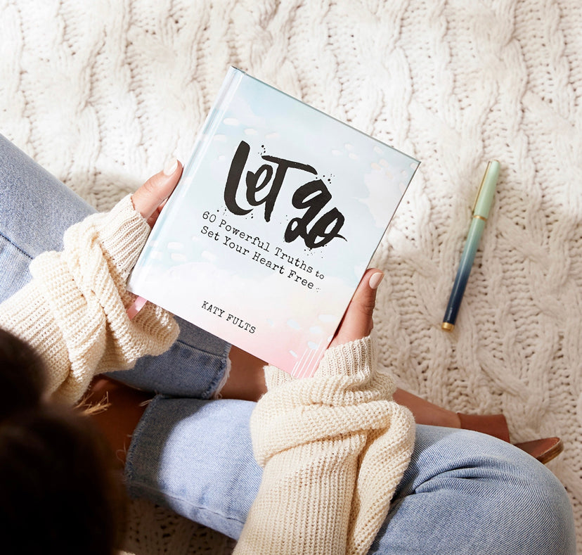 Let Go Devotional Book — Barlow Blue